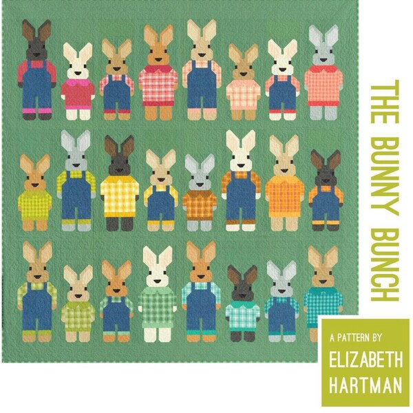 Bunny Quilt Pattern - Etsy