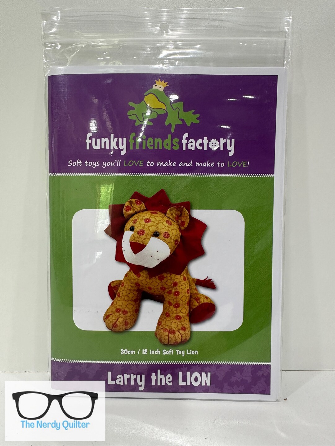 Larry the Lion Pattern by Funky Friends Factory - Etsy