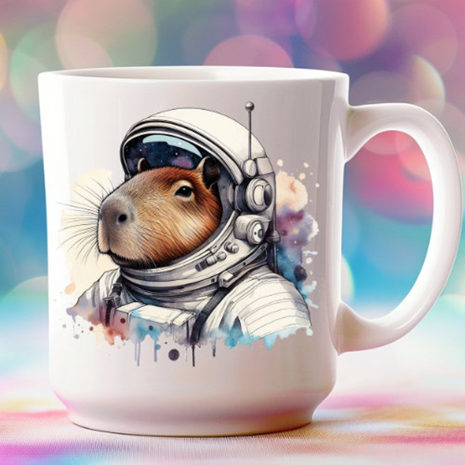 Capibara Cosmonaut PNG ,jpg Sublimation Png,mrs Capibara Png,capybara ...