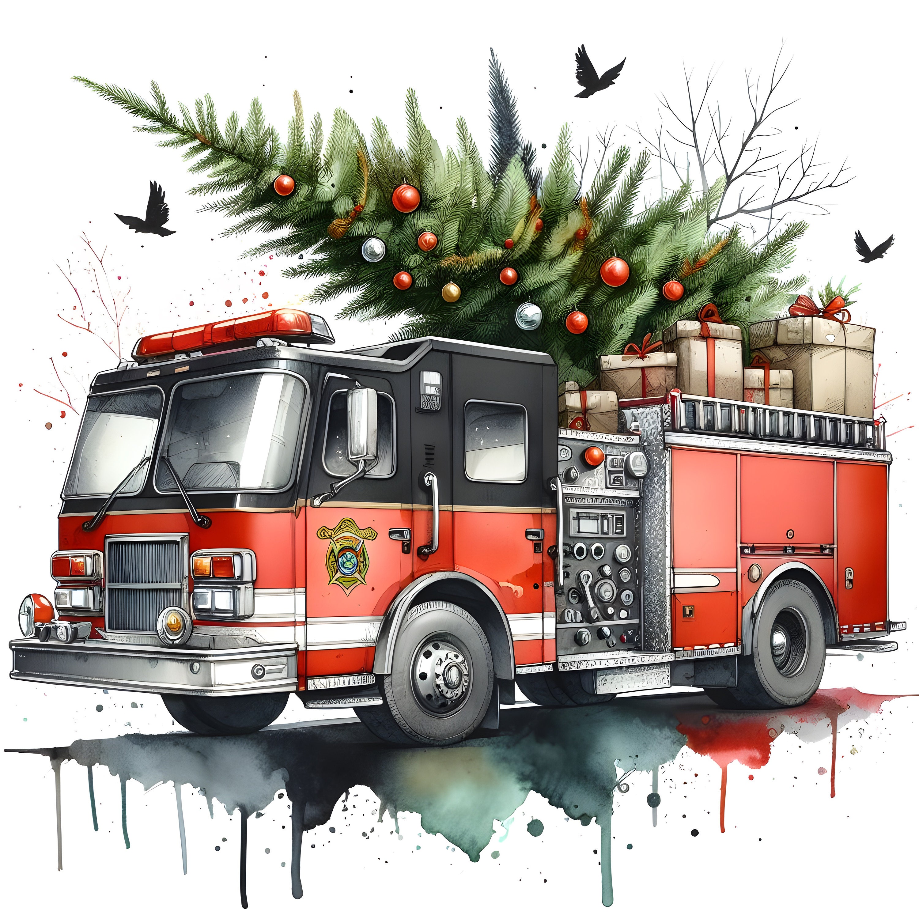 Fire Truck,fireman Png, Super Peak Season Png,fireman Clipart, Fire ...