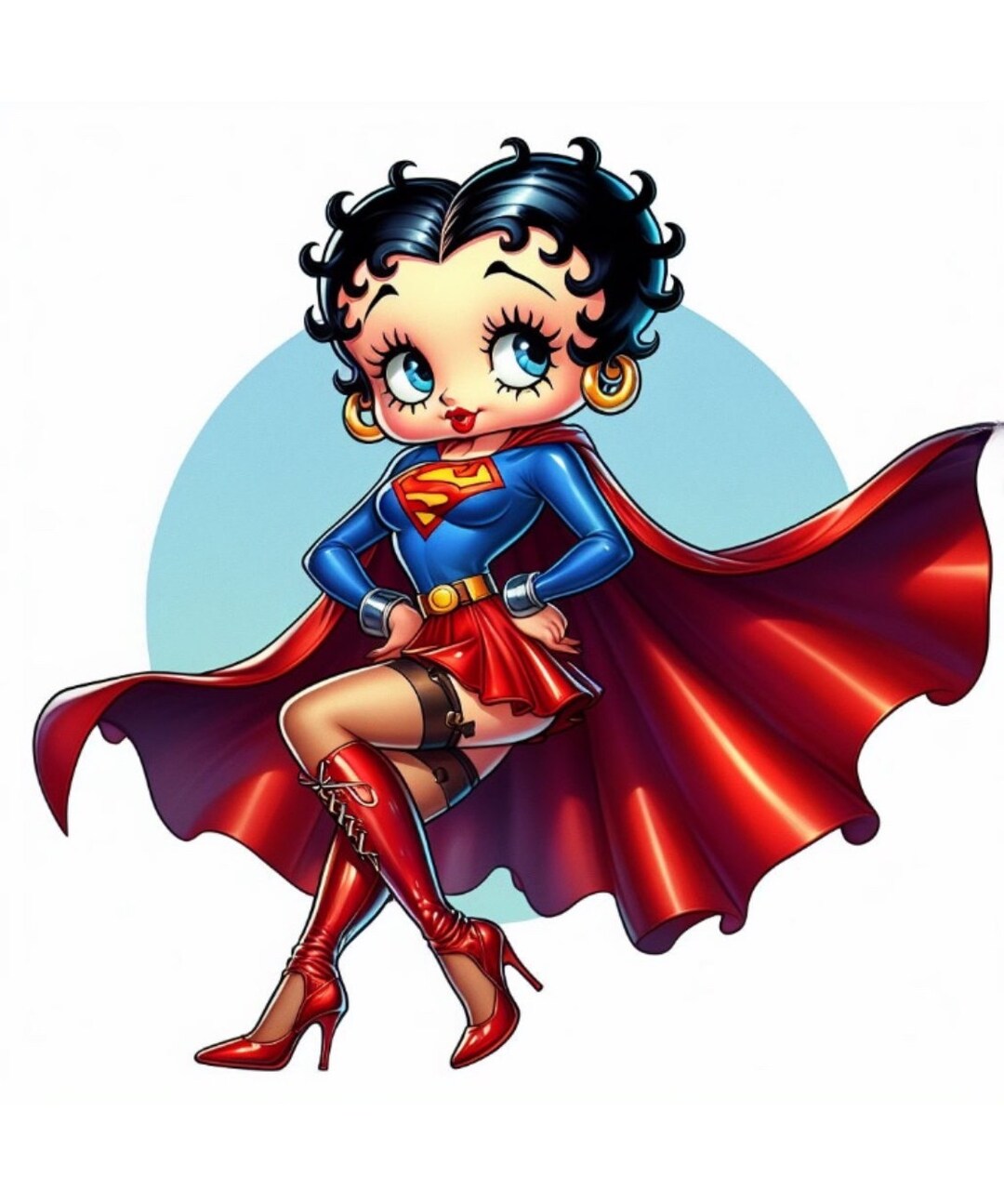 Betty Cowgirl Chic Girl Super Cowgirl Cute Girl PNG, Jpg ,cute Girl ...