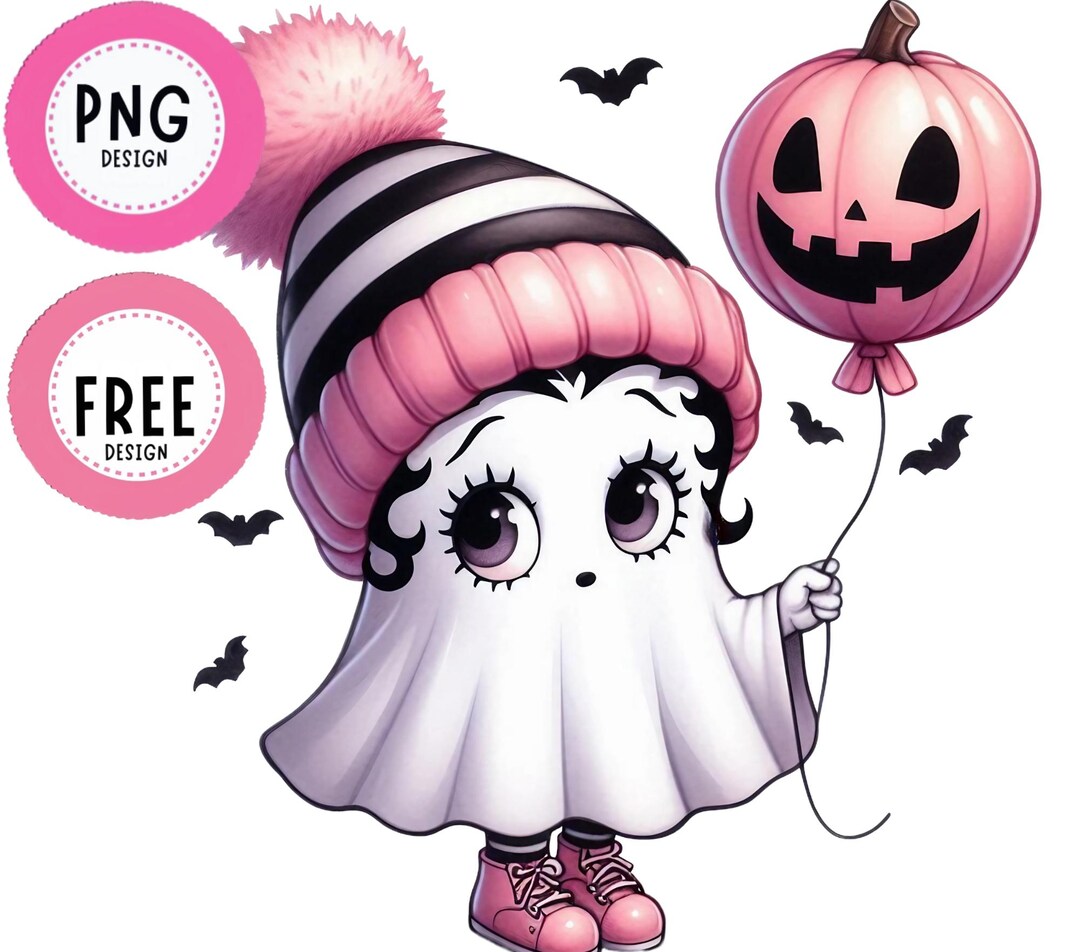 Betty Boop Boo Sheet,cute Snarky Ghost,funny Ghost Png,ghost Shirt ...