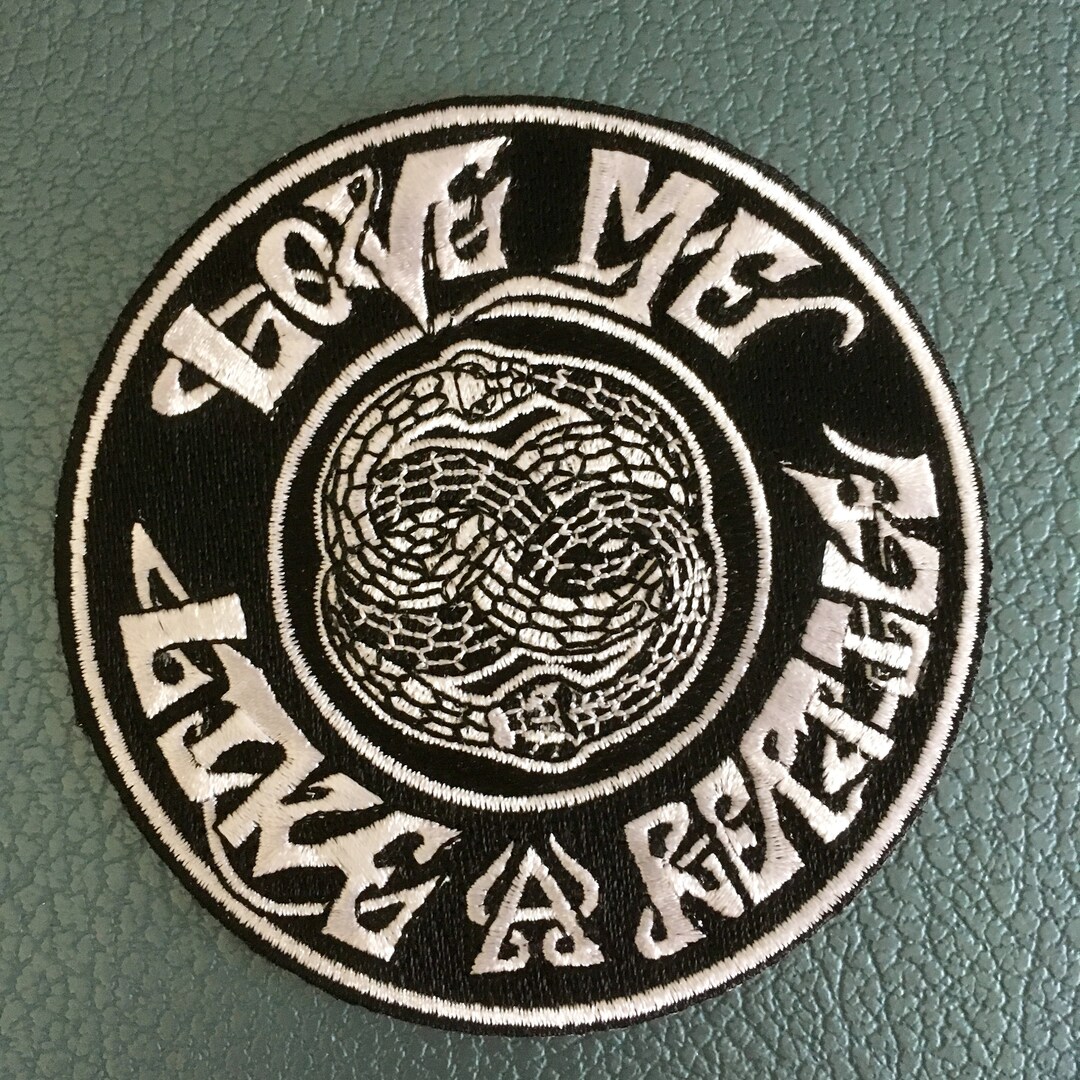 Love Me Like a Reptile Patch - Etsy