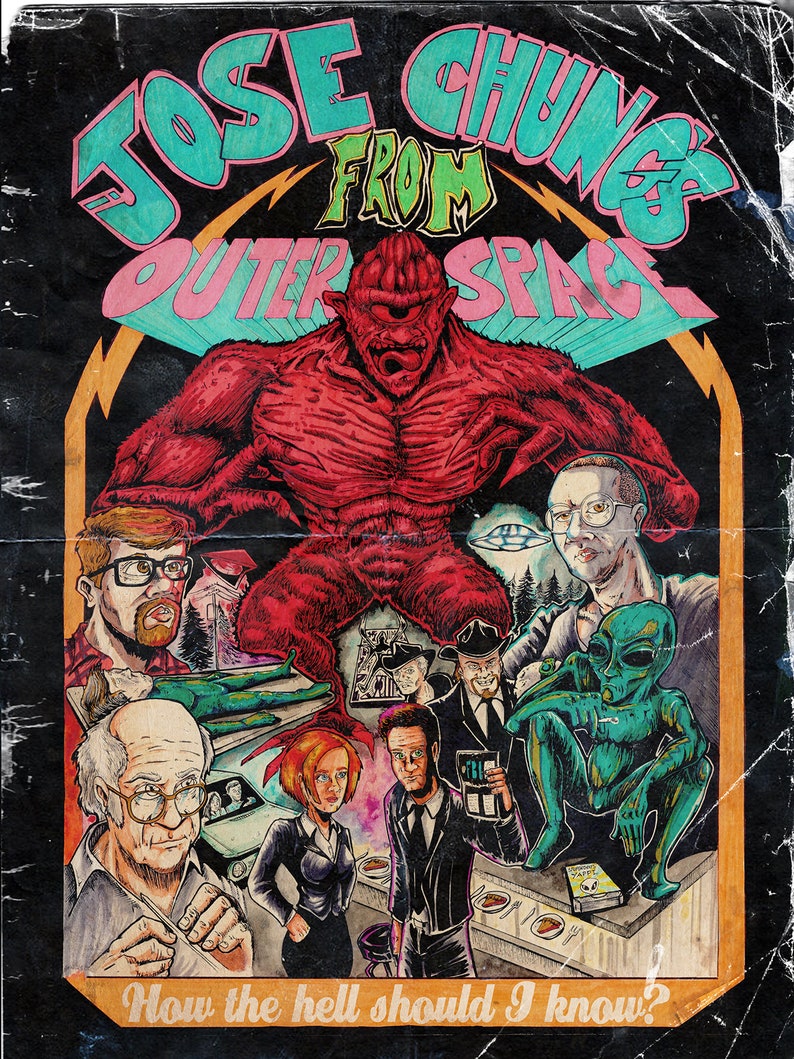 Jose Chung's From Outer Space Poster - Etsy