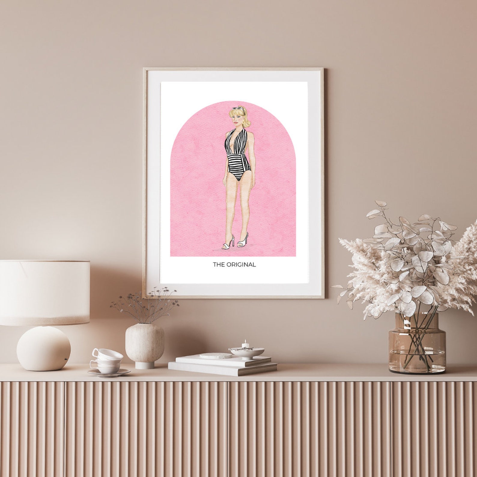 PRINTABLE Art Barbie - (instant Download Fashion Illustration) - Etsy