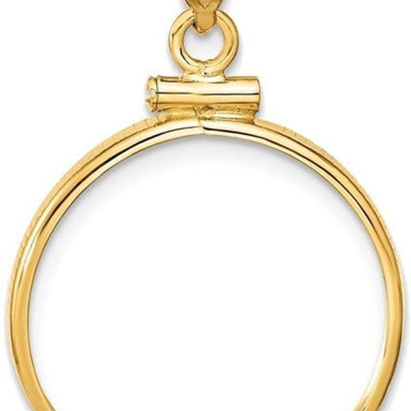 Coin Pendant Holder - Etsy