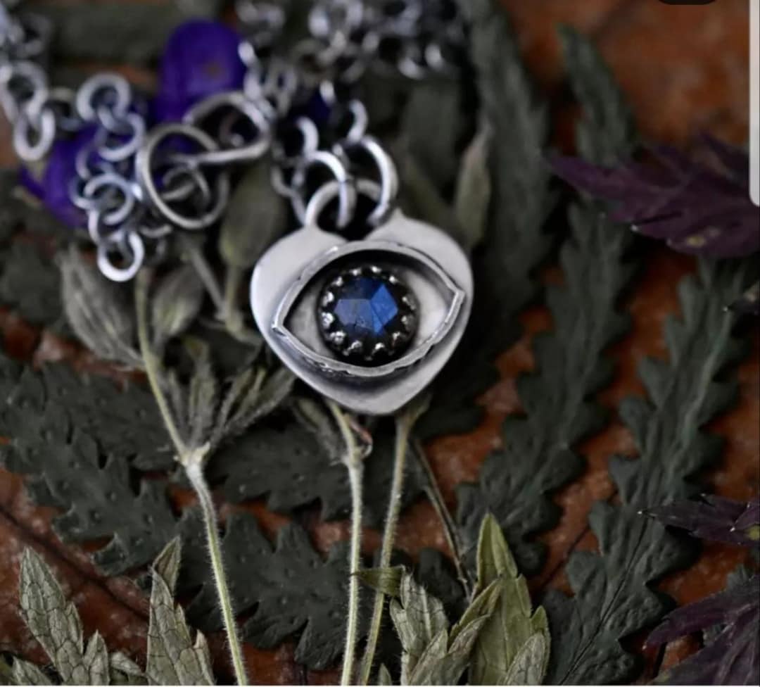 The All Seeing Eye.. Pendant Necklace - Etsy