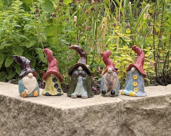 Handmade Ceramic Gnomes - Etsy