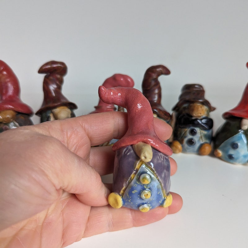 Handmade Ceramic Gnomes - Etsy