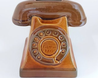1960s Studio Szeiler Telephone Vintage Moneybox Money Box Vintage Piggy ...