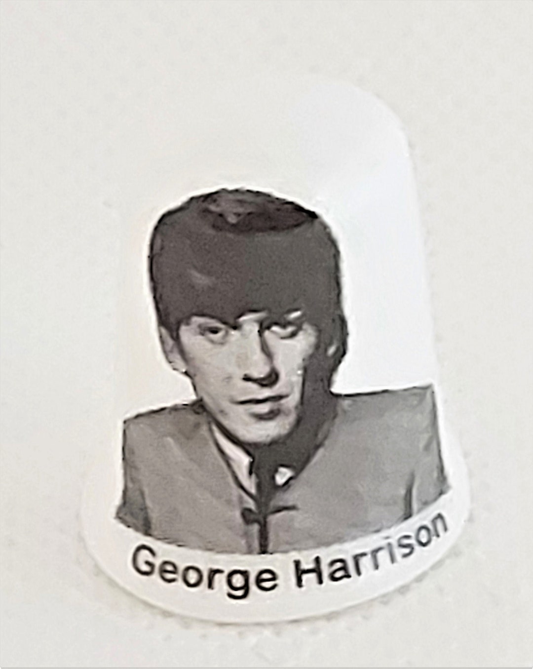 George Harrison Fine Bone China Thimble Rare & Vintage - Etsy