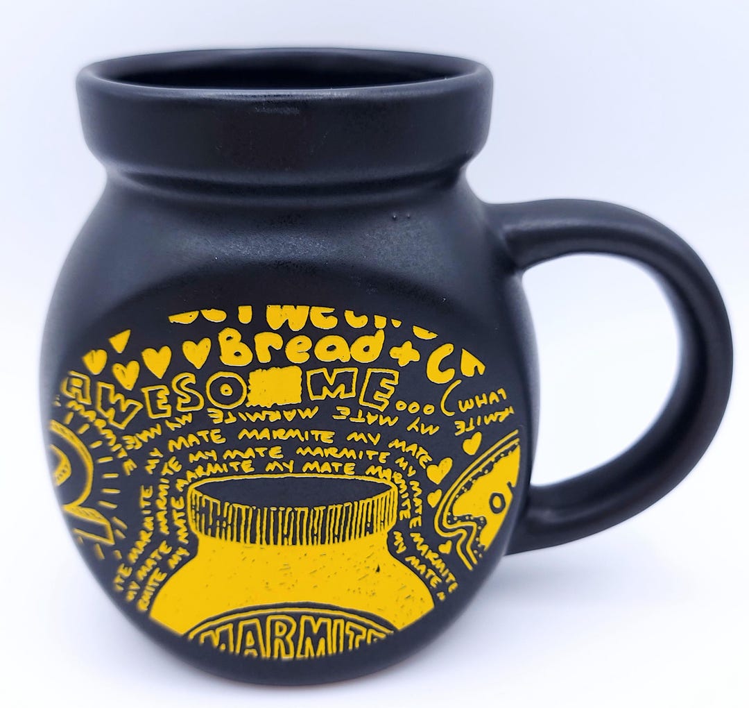 Official Jar Shaped Marmite Mug - Rare - Etsy UK