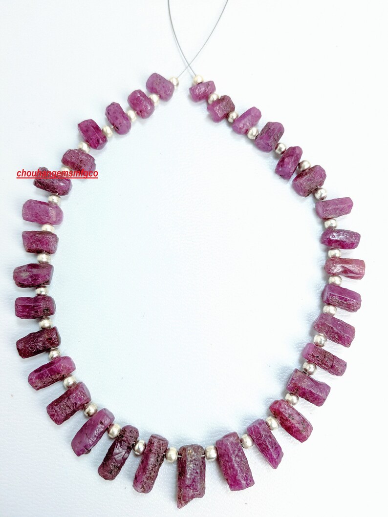 Natural African Ruby Raw Nuggets Beadsrough Shape Ruby | Etsy
