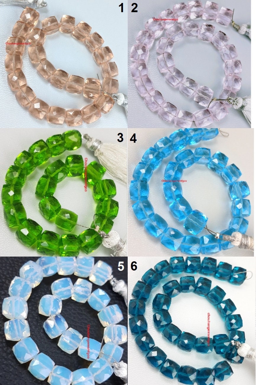 Peachrose Quartzperidotlondon Blue Topazopaliteparaiba - Etsy