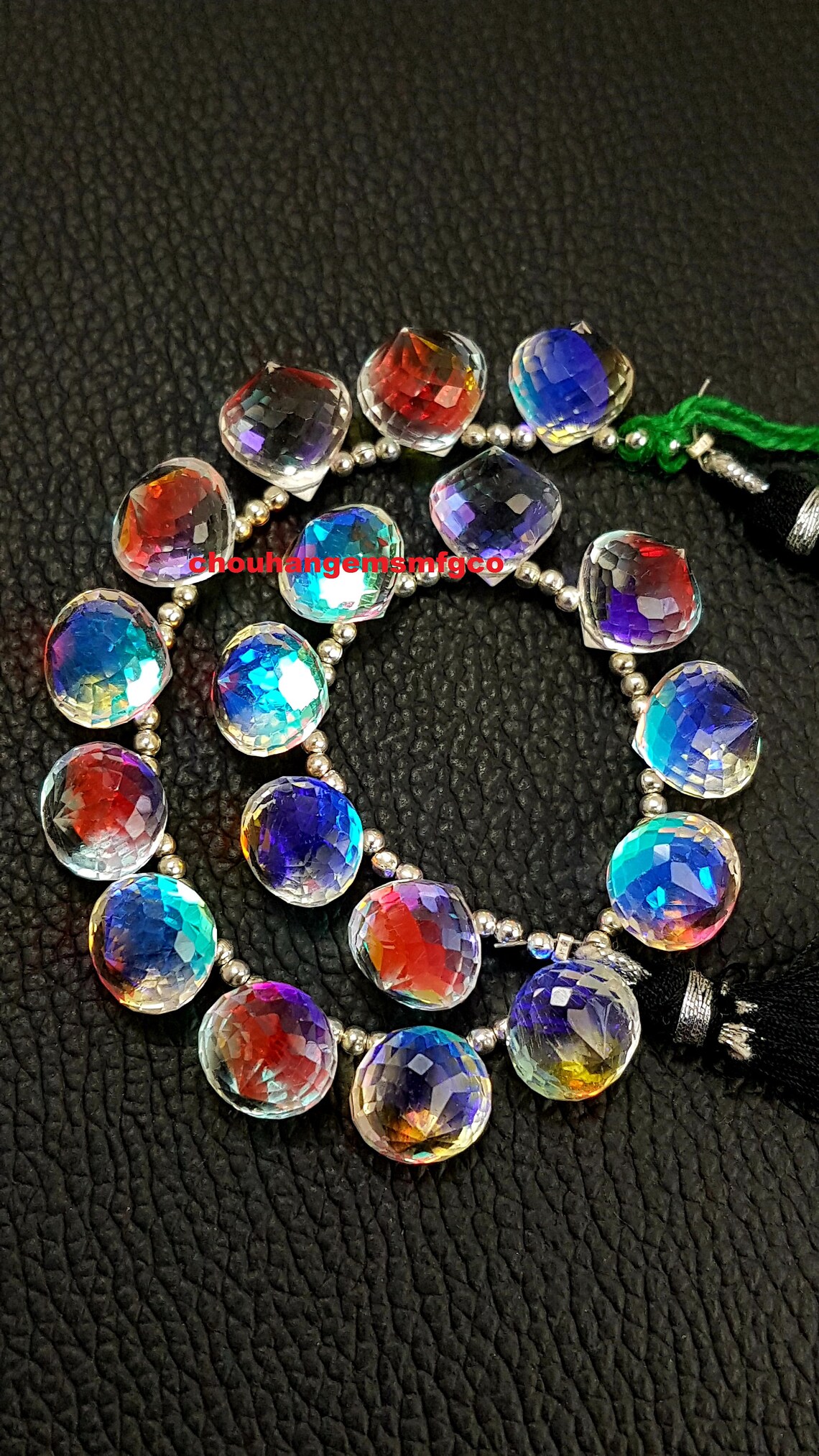 Beautiful Multi Fire Rainbow Moonstone Quartz Faceted Onion | Etsy