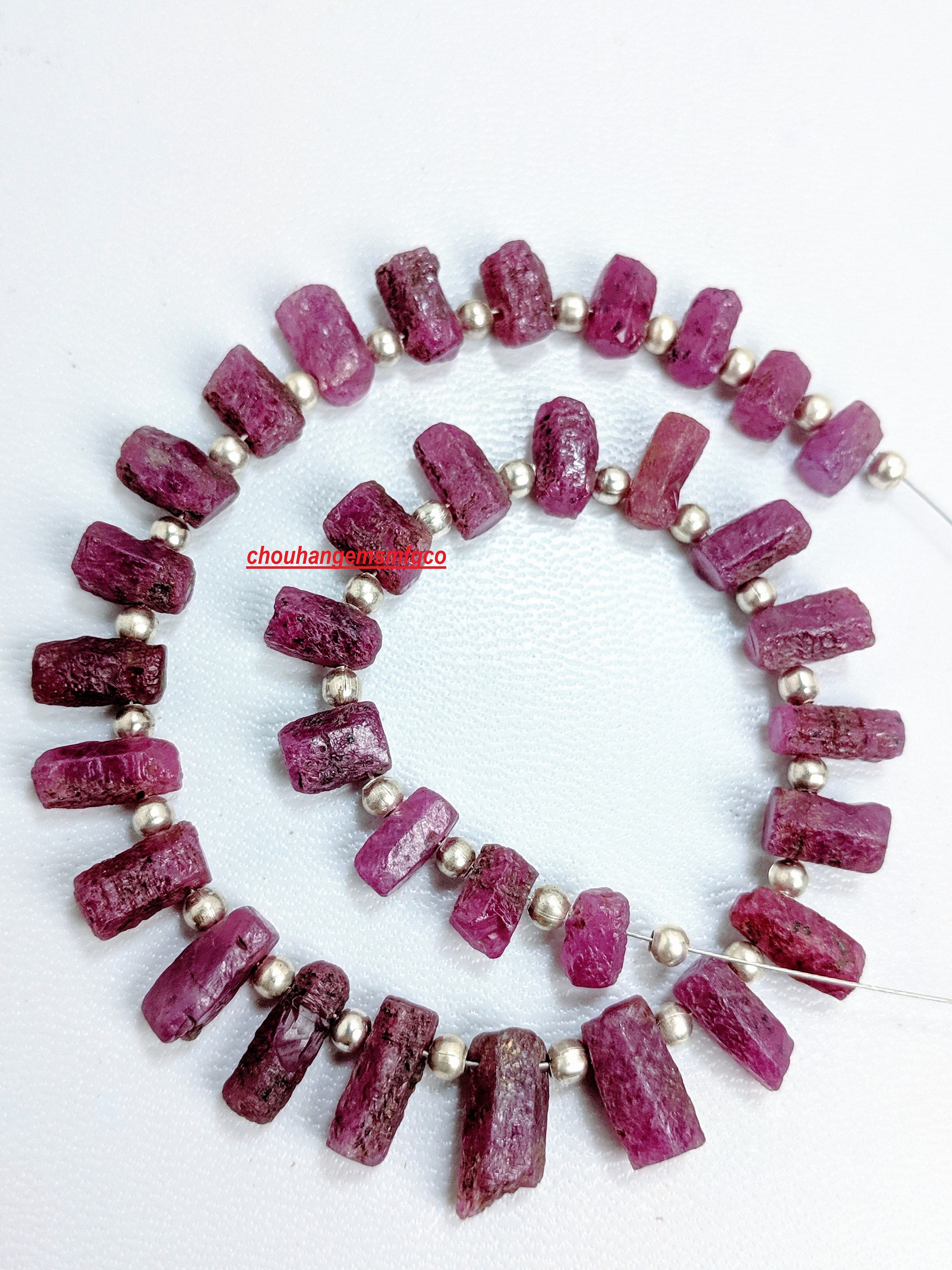 Natural African Ruby Raw Nuggets Beadsrough Shape Ruby | Etsy