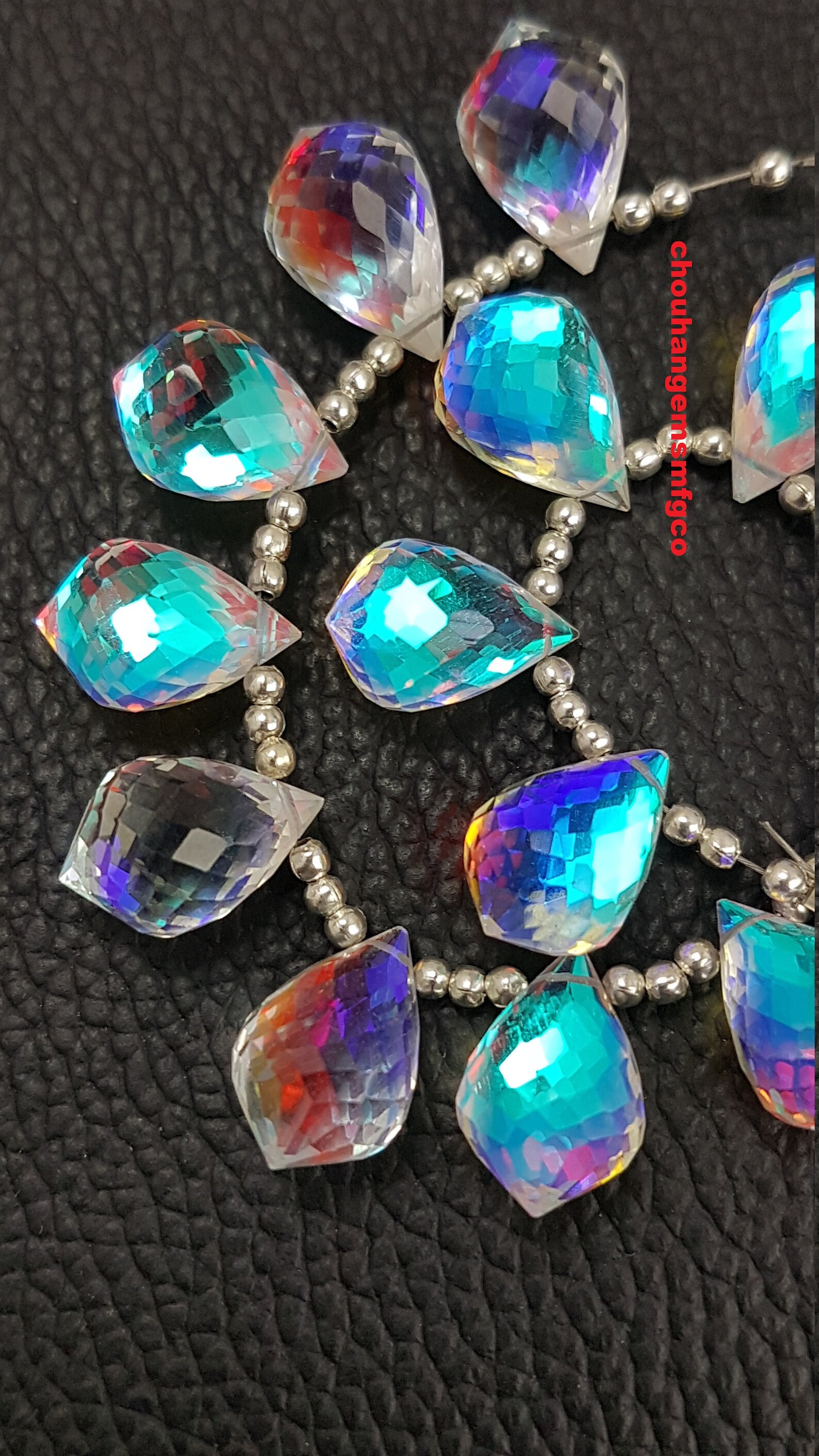 Highly Multi Fire Rainbow Moonstone Quartz Faceted Fancy Shape - Etsy