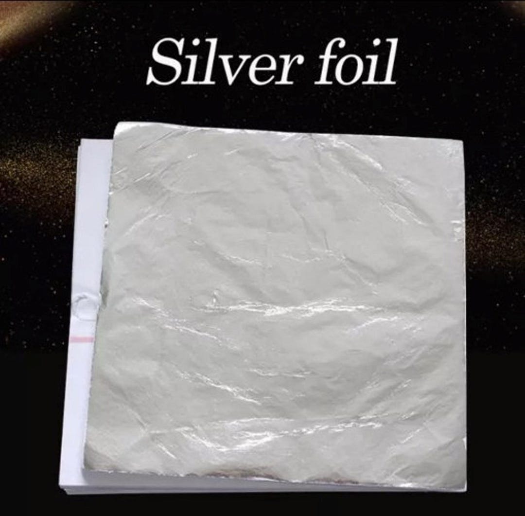 Gold Paper Leaf, Silver Paper Leaf, Rose Gold Paper Leaf, Gilding Foil ...