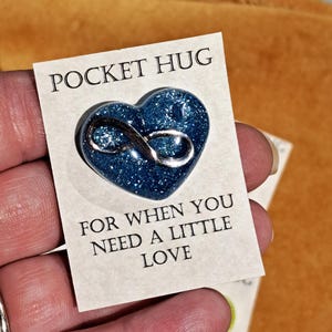 Pocket Hug, Keepsake, Infinity Symbol, Love Mementos, Heart ...