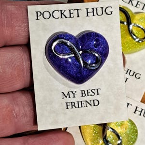 Pocket Hug, Keepsake, Infinity Symbol, Love Mementos, Heart ...
