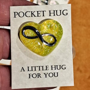 Pocket Hug, Keepsake, Infinity Symbol, Love Mementos, Heart ...