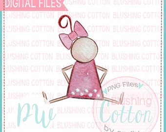 Red hair stick | Etsy