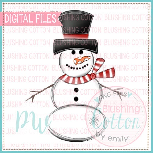 Snowman Design PNG Artwork Digital File for Printing and - Etsy