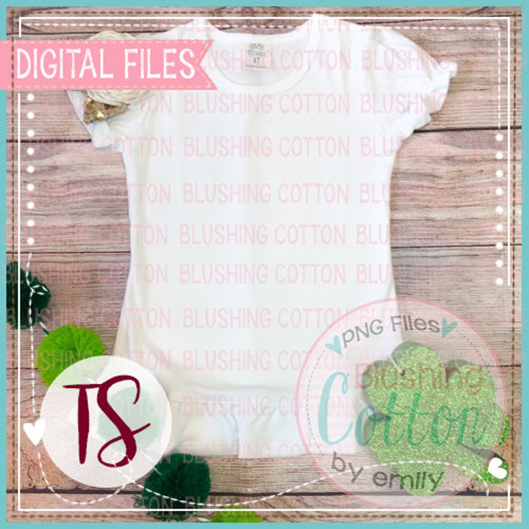 Digital File Only ARB Ruffle White Short Sleeve Top With St Patrick's ...