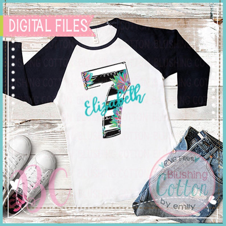 Tropical Stripe Alpha Numbers and Punctuation Marks PNG - Etsy