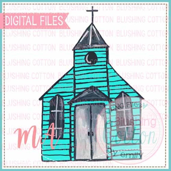 Chapel 4 Handpainted Design PNG Artwork Digital File for - Etsy