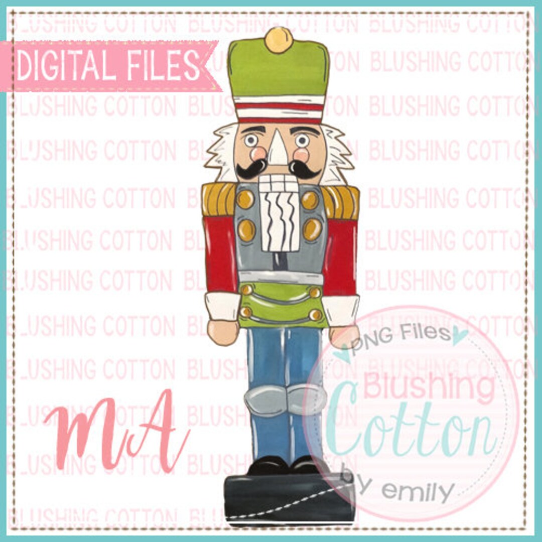 Nutcracker 1 Design PNG Artwork Digital File - for Printing and Other ...