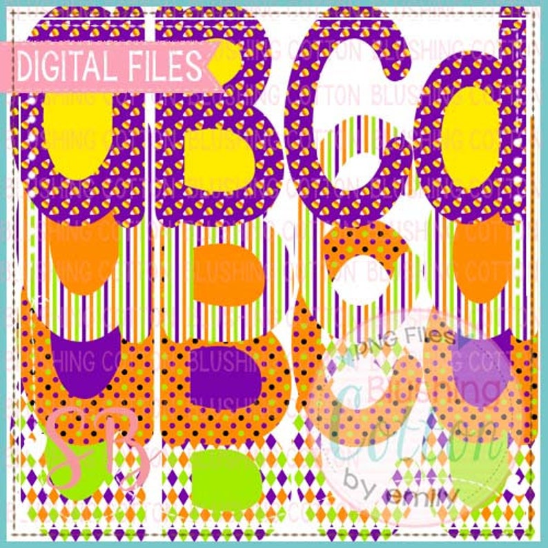 Halloween Alpha 2 Bundle Watercolor Design PNG Artwork - Etsy