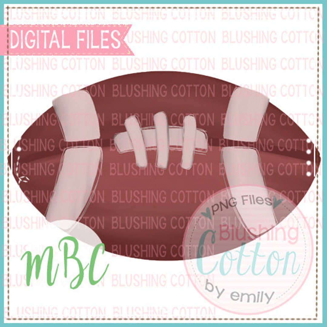 Football Watercolor PNG Artwork Digital File - for Printing and Other ...