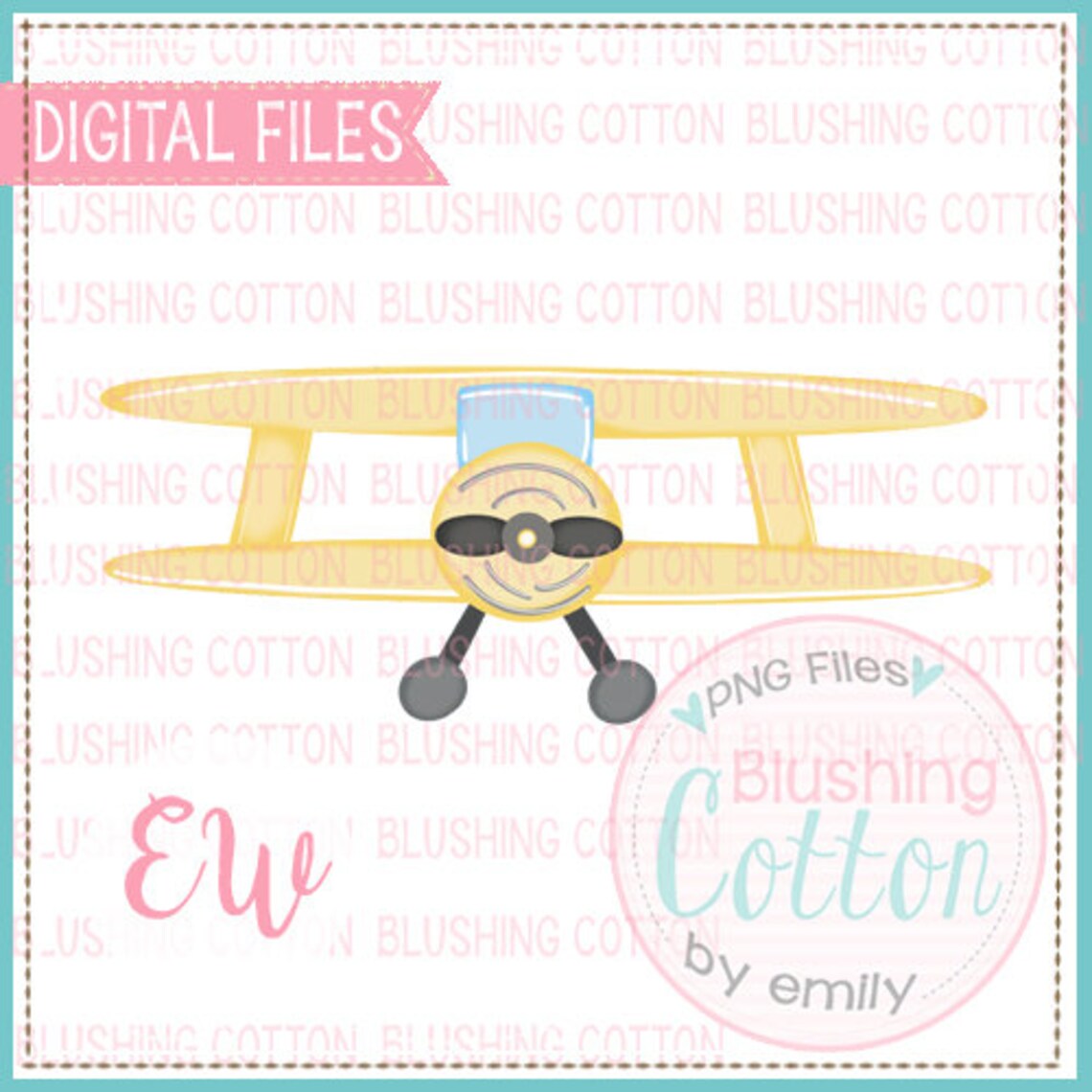 Crop Duster 2 Watercolor Design Artwork Digital File for Printing and ...