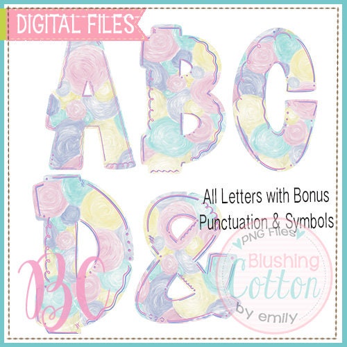 Fish Alpha and Number Bundle Watercolor PNG Artwork Digital - Etsy