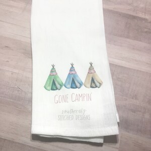 Tee Pee Trio PNG Watercolor Artwork Digital File for Printing and Other ...