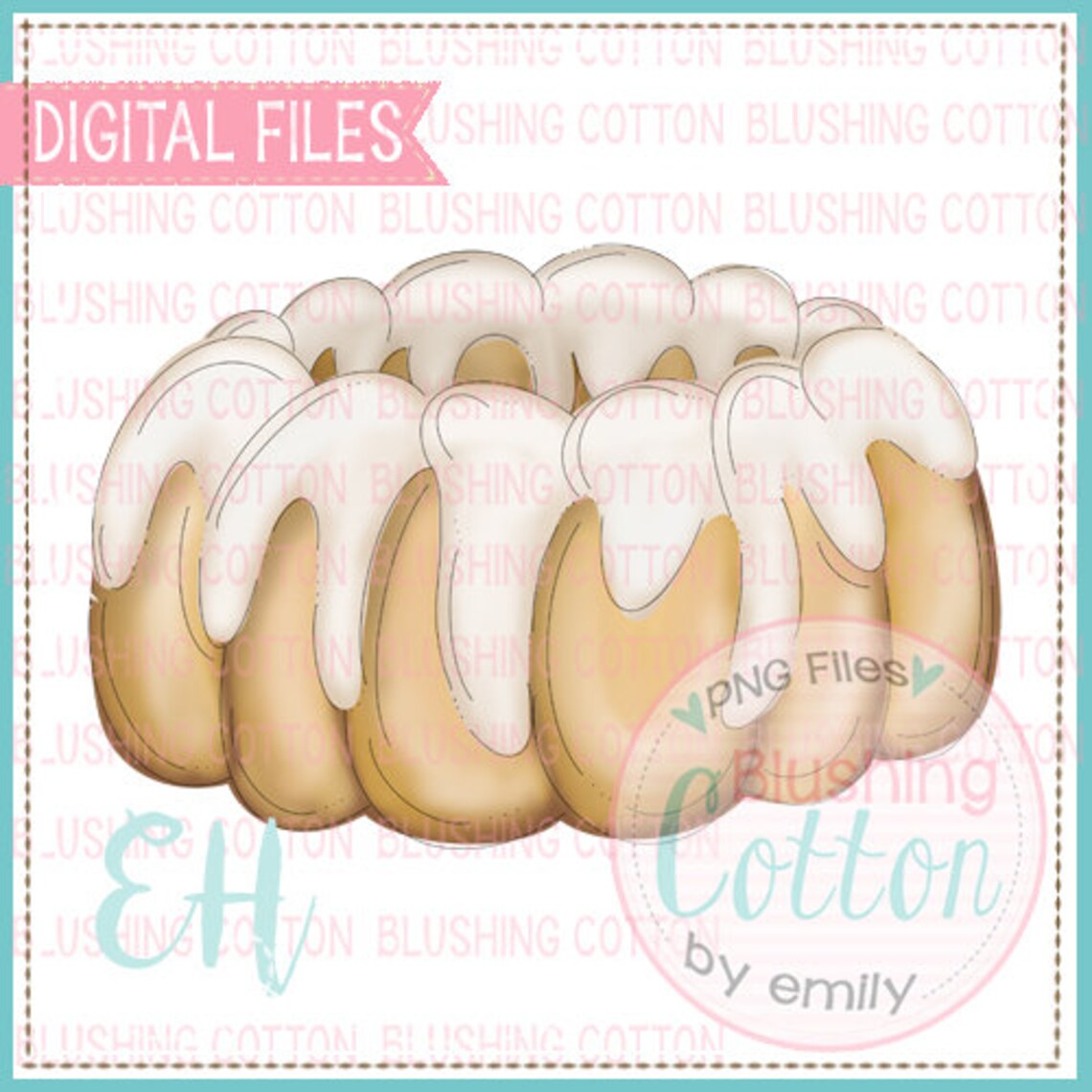 Vanilla Bundt Cake PNG Artwork Digital File for Printing and - Etsy