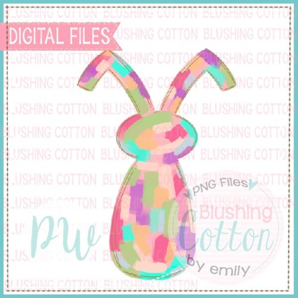 Abstract Bunny - Etsy