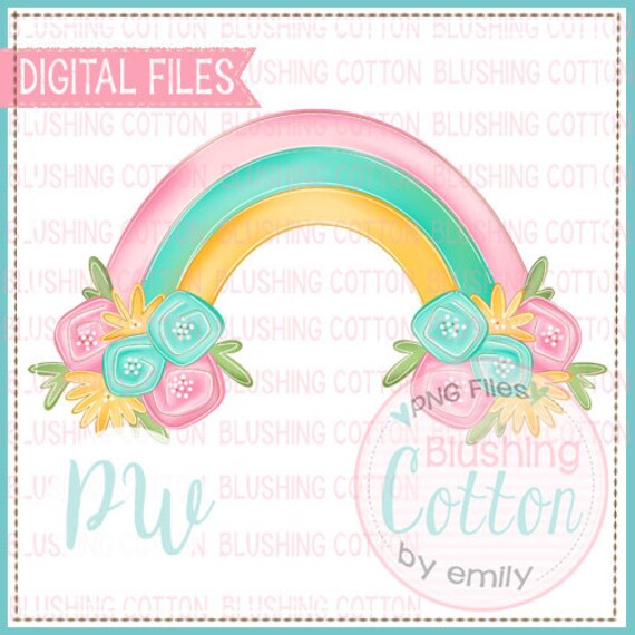 Rainbow Design PNG Artwork Digital File for Printing and - Etsy