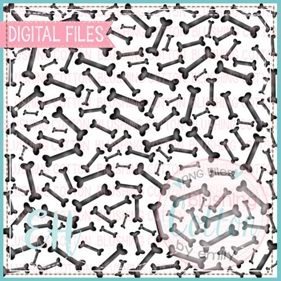 All the Bones Background Design BCEH | Etsy