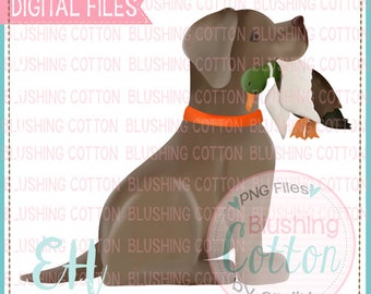 Yellow Lab With Duck Design PNG Artwork Digital File for | Etsy