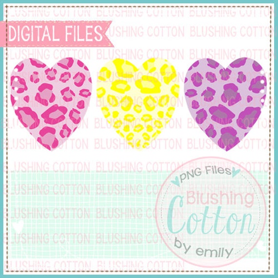 Name Box Heart Trio PNG Watercolor Artwork Digital File for - Etsy