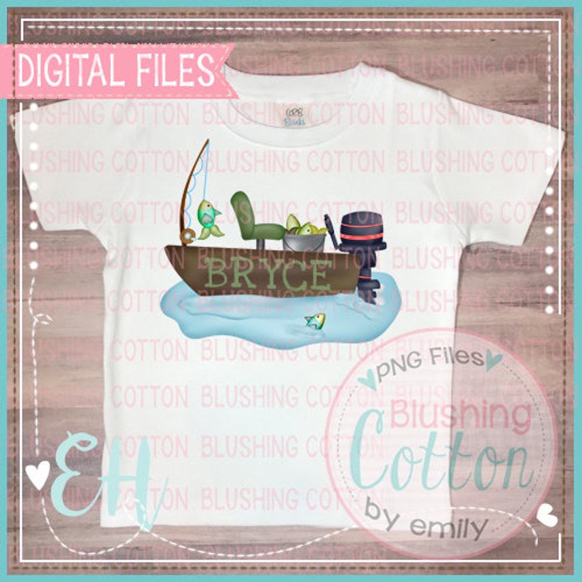 Jon Boat Design BCEH PNG for Printing and Other Crafts - Etsy