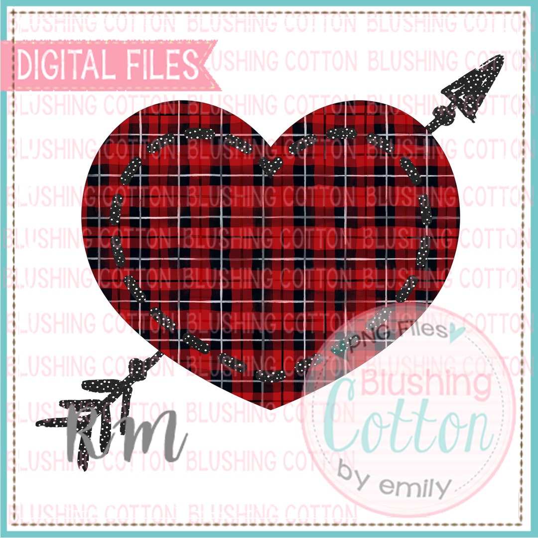Patchwork Heart Design Watercolor PNG Artwork Digital File - Etsy