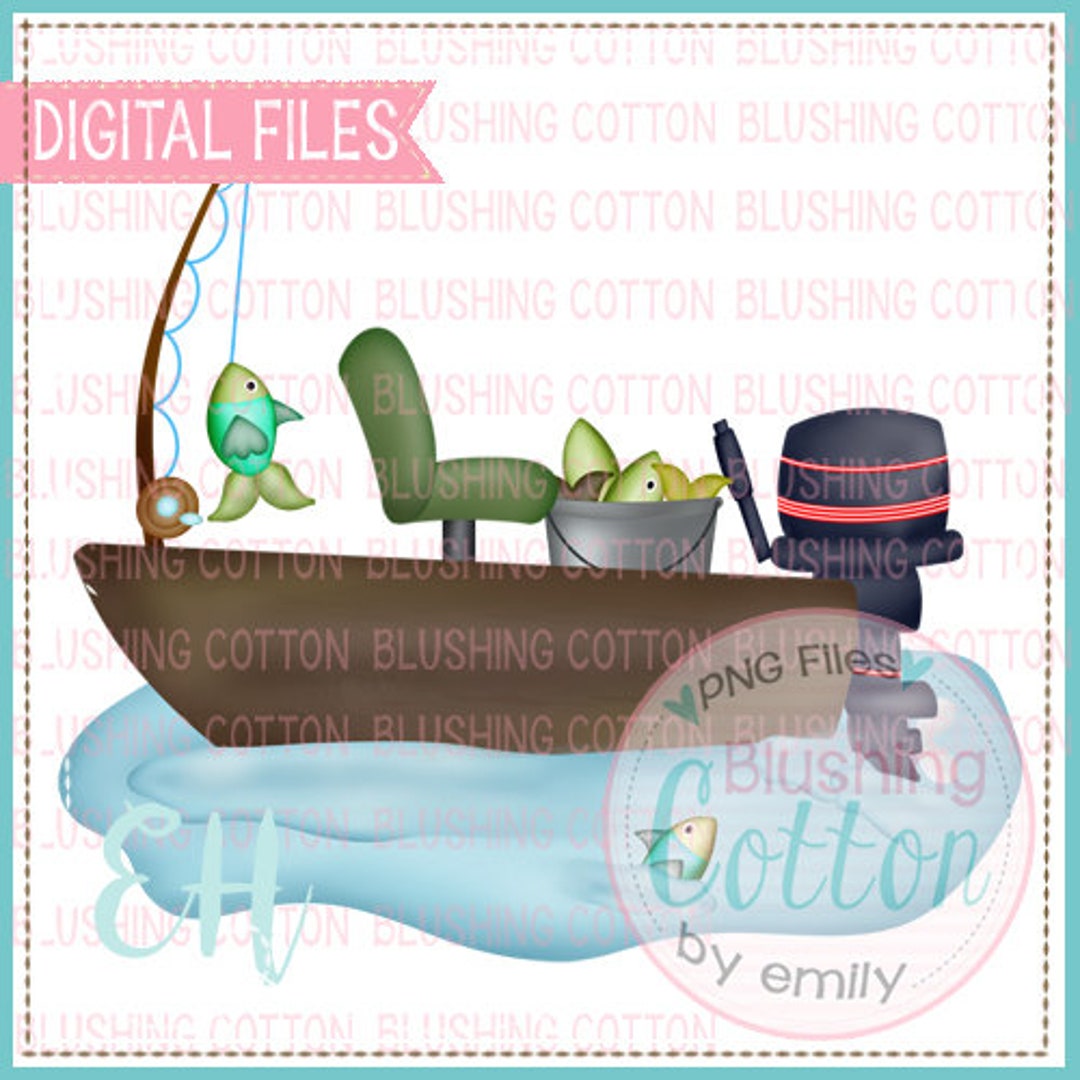 Jon Boat Design BCEH PNG for Printing and Other Crafts - Etsy