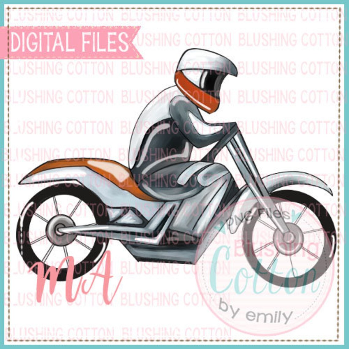Dirt Bike Design PNG Artwork Digital File for Printing and Other Crafts ...