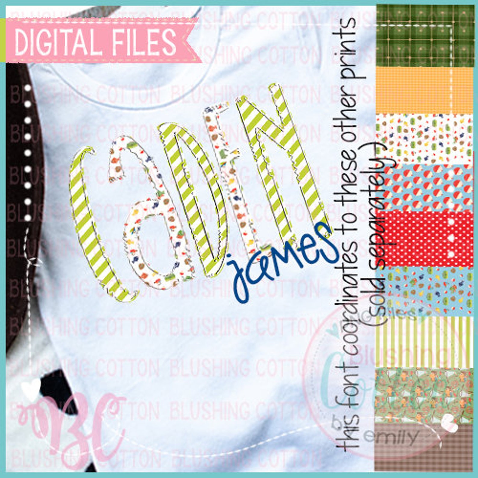 Lime Green Stripe Slim Alpha Numbers Punctuation Bundle PNG - Etsy