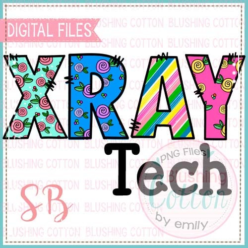 XRAY Doodle Wordart Watercolor Design PNG Artwork Digital File | Etsy
