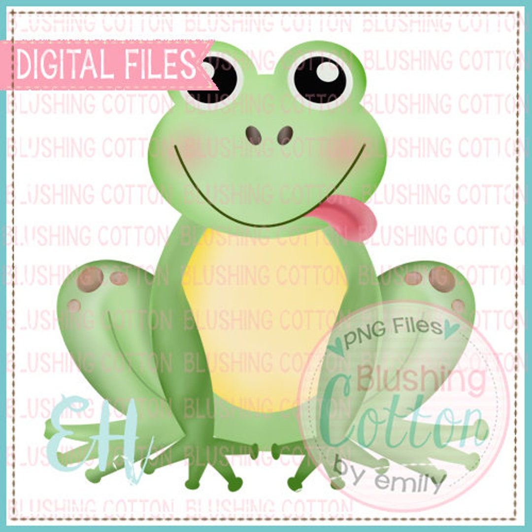 Felix Frog PNG Artwork Digital File - for Printing and Other Crafts - Etsy