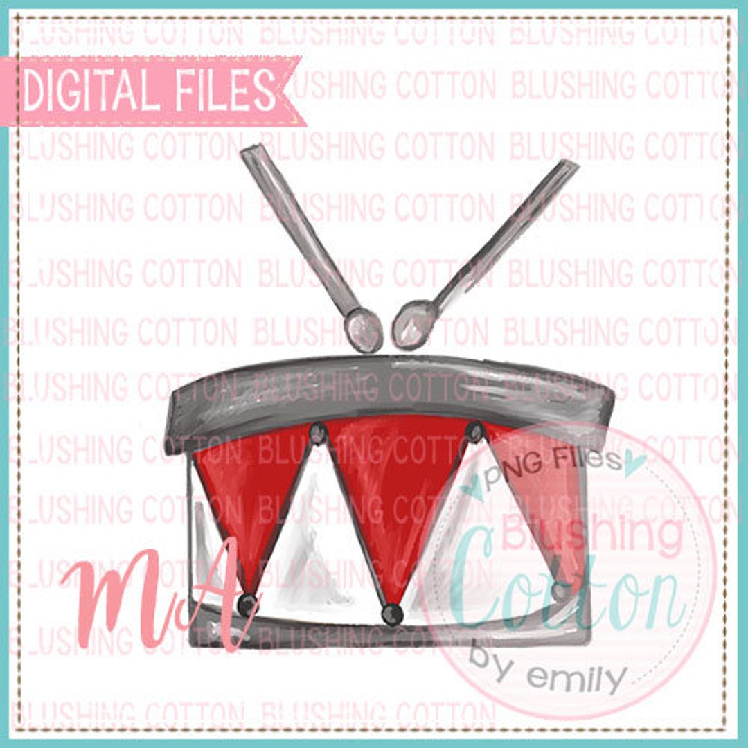 Snare Drum Design PNG Artwork Digital File - for Printing and Other ...